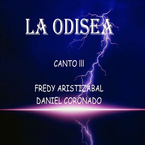 La odisea power point | PPT