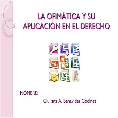 La OfimáTica | PPT | Computing | Technology & Computing