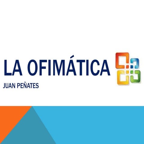 La OfimáTica | PPT