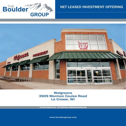 Single Tenant Walgreens | PDF
