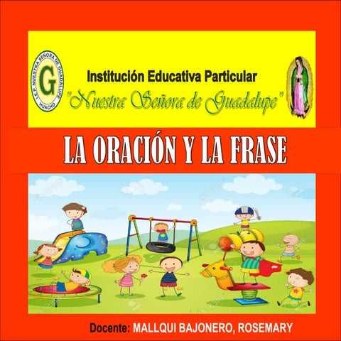 La oración y la frase | PPT