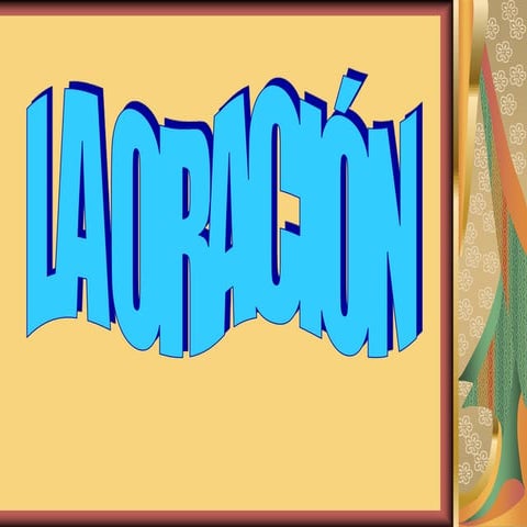 LA ORACION.ppt