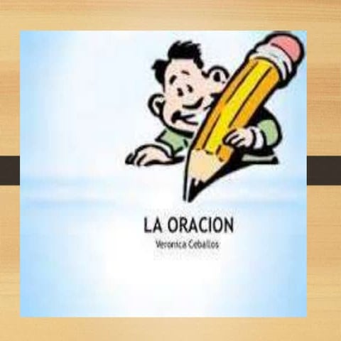 La oracion 1 | PPTX