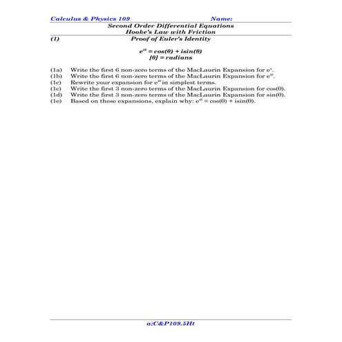 M122, Chap 5, ScreenCast 1 | PDF