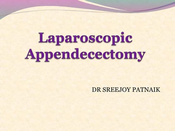 Operative steps in open appendicectomy | PPT