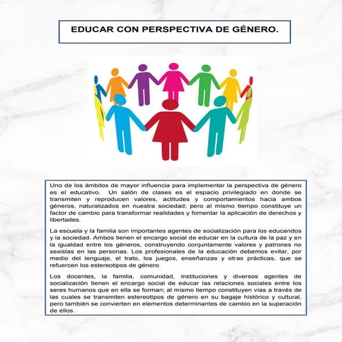 Diseño curricular con perspectiva de género | PPT