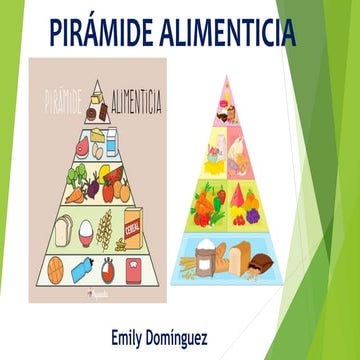 La piramide alimenticia | PPTX