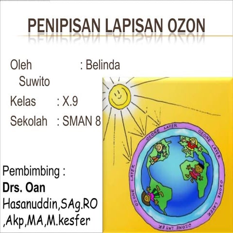 Lapisan ozon ^ ^v | PPTX