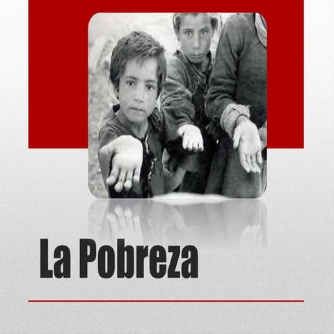 La pobreza | PPTX