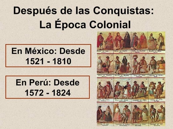 La época Colonial | PPT