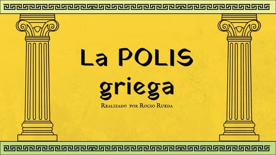 Infografia de la evolucion de la polis griega | PDF