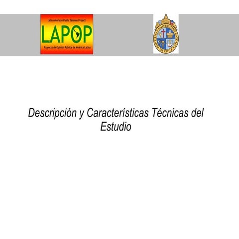 Cultura política de la democracia en Perú (2010) - PPT | PPTX