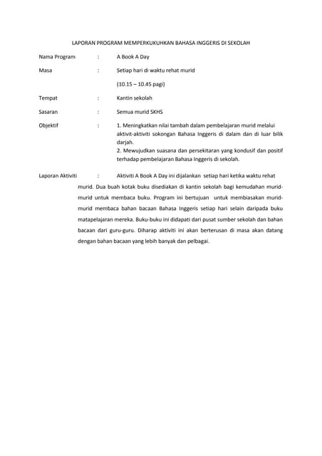 Ringkasan mengajar gerakan membaca dan literasi maklumat | PDF