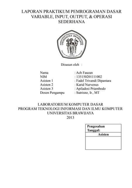 02.14. Luas Segitiga Menggunakan Bahasa Pemrograman Python | PDF