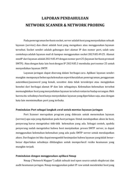Scanning probing | PDF