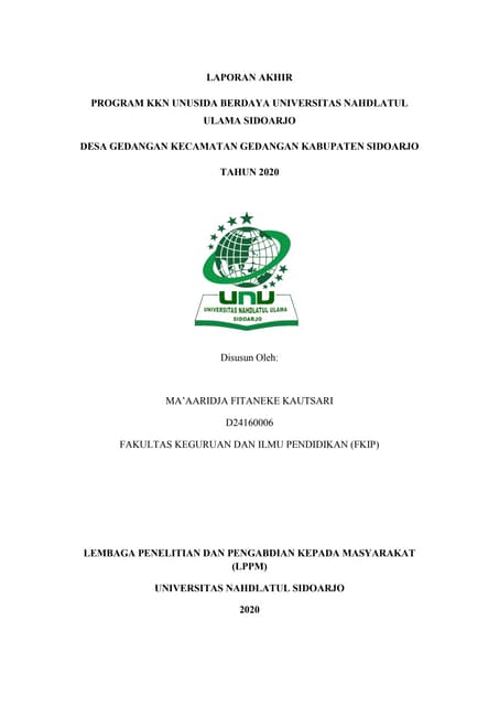 Proposal donasi | PPT