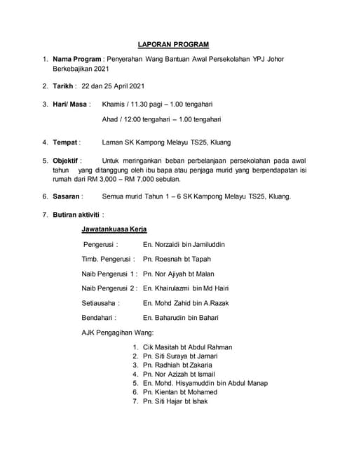 Kertas kerja kem kepimpinan pengawas, skss 2020 | PDF