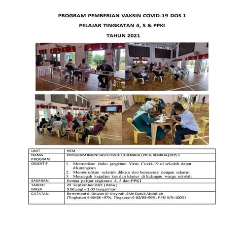Laporan covid19 2021 t4 t5 ppki dos 1 | DOCX