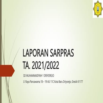 LAPORAN EVALUASI SARPRAS 2021_2022.pptx