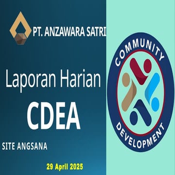 Laporan Harian CDEA 29 April 2025 -.pptx