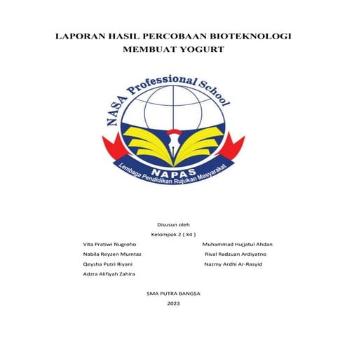 LAPORAN HASIL PERCOBAAN BIOTEKNOLOGI.docx