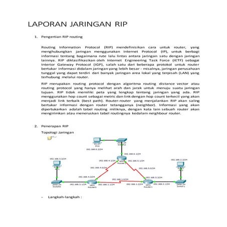 Routing Information Protocol | DOCX