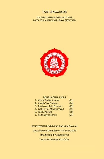 Proses penciptaan tari | DOCX