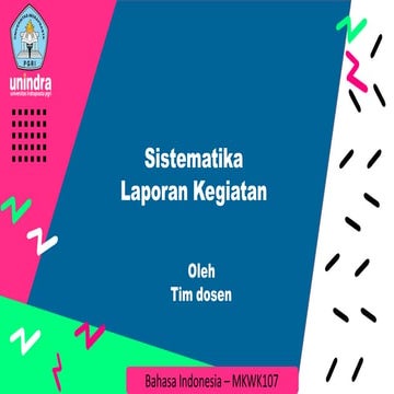 LAPORAN KEGIATAN sekolah dan program belajar | PDF