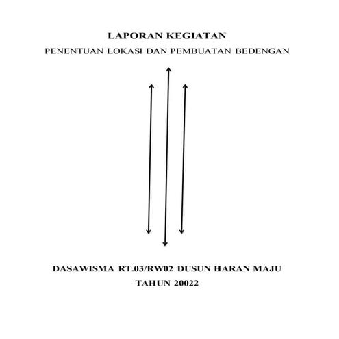 Laporan kegiatan pkk rt 03 rw 02 | DOCX