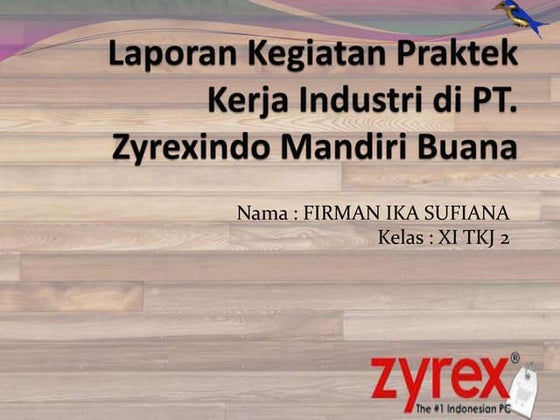 Contoh Power Point Presentasi PKL | PPTX