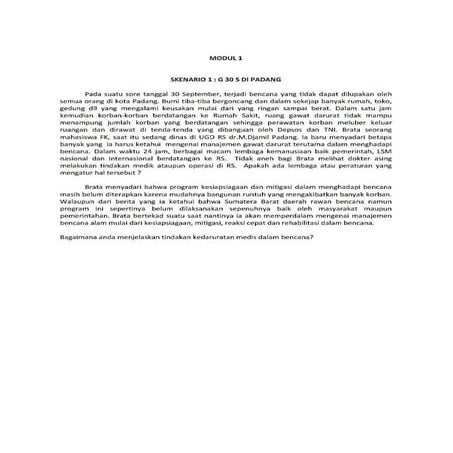 Laporan minggu 1 | DOCX