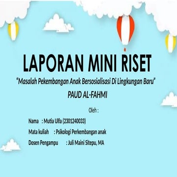 LAPORAN MINI RISET PSIKOLOGI (MUTIA ULFA).pptx