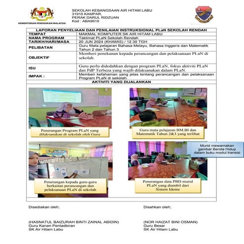 Laporan OPR taklimat PLaN 20 Jun 2024.doc