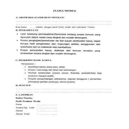 Laporan pembuatan media pembelajaran matematika | DOCX
