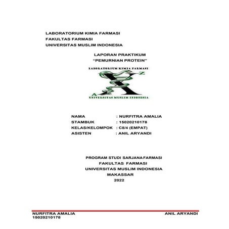 LAPORAN PEMURNIAN PROTEIN-NURFITRA AMALIA-178.pdf