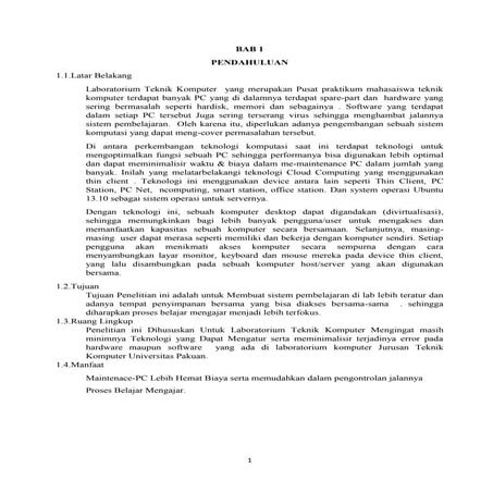 Contoh Project Metode Penelitian | DOCX