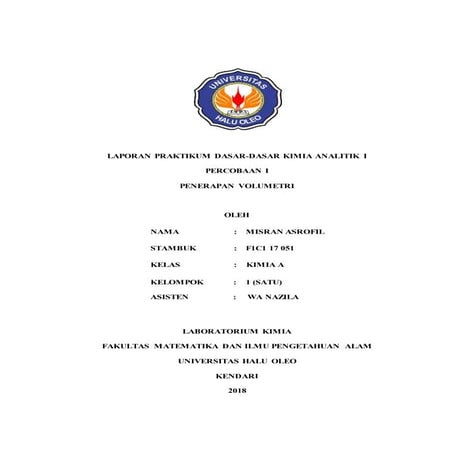 Laporan Praktikum Pegenalan Neraca di Laboratorium | DOCX