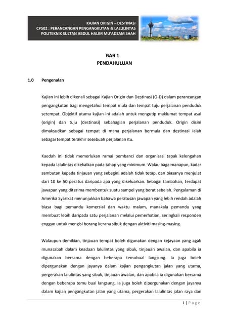 Kajian Penyesuaigunaan Semula : Wisma Ekran KL | PDF