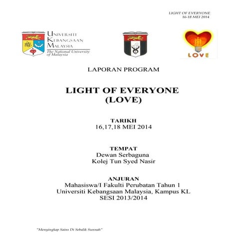 LAPORAN POST MORTEM PROGRAM SAINS SUKAN | DOCX