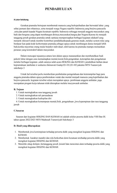 Proposal Persari | DOC