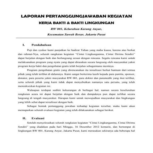 Contoh proposal kegiatan pmr | DOCX