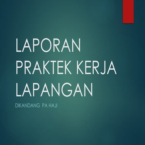 LAPORAN PRAKTIK KERJA LAPANGAN BROILER KDNG RR.pptx
