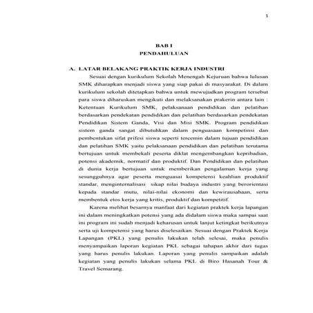 laporan PKL muhammd iskhak . .docxlaporan PKL muhammd iskhak . .docx