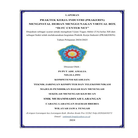 LAPORAN PKL PUPUT ADE AMALIA XII TJKT 3 (2).pdf