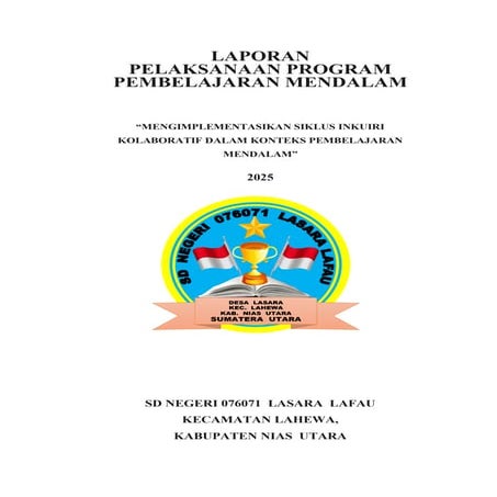 Laporan On The Job TRaining PM KS Siti Hikmah.pdf