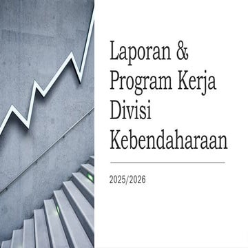 Laporan & Program Kerja Divisi Kebendaharaan.pptx