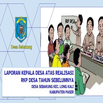 Laporan Realisasi RKP Desa 2023 DESA CTH | PPTX