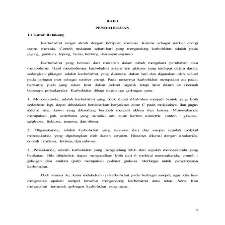 Laporan Biokimia Praktikum Protein: Uji Unsur-Unsur Protein, Uji ...