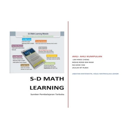 Inovasi Pdp Matematik S D Math Learning Pdf