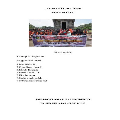 contoh Jadwal ronda | PDF